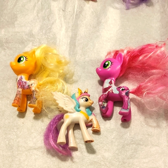 Hasbro | Toys | Lot Of 3 My Little Pony Brushable Figures 26 | Poshmark